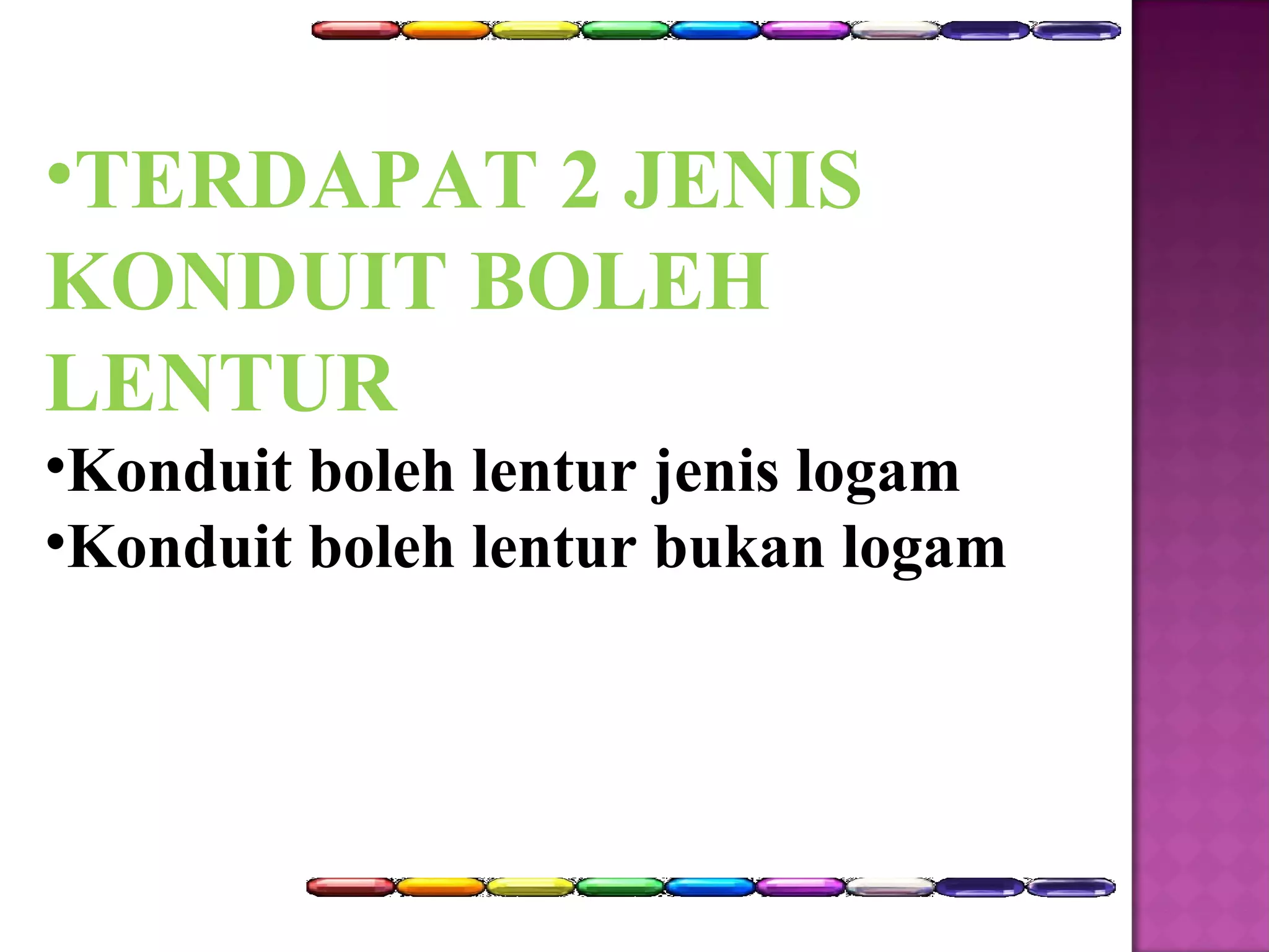 Power point konduit | PPT