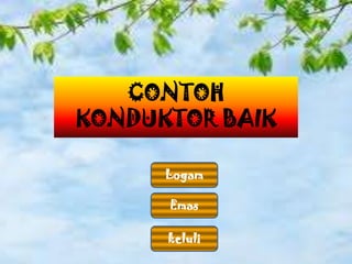 Powerpoint konduktor & penebat | PPSX