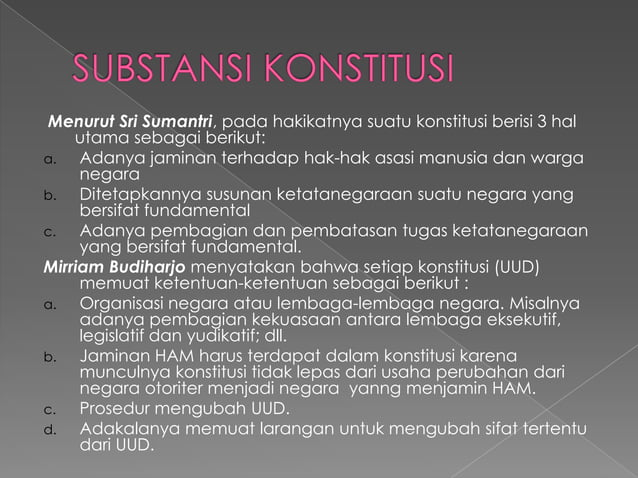 Power point konstitusi | PPTX