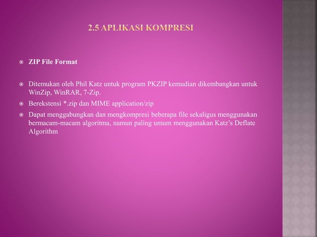 Power point Kompresi dan Dekompresi | PPT