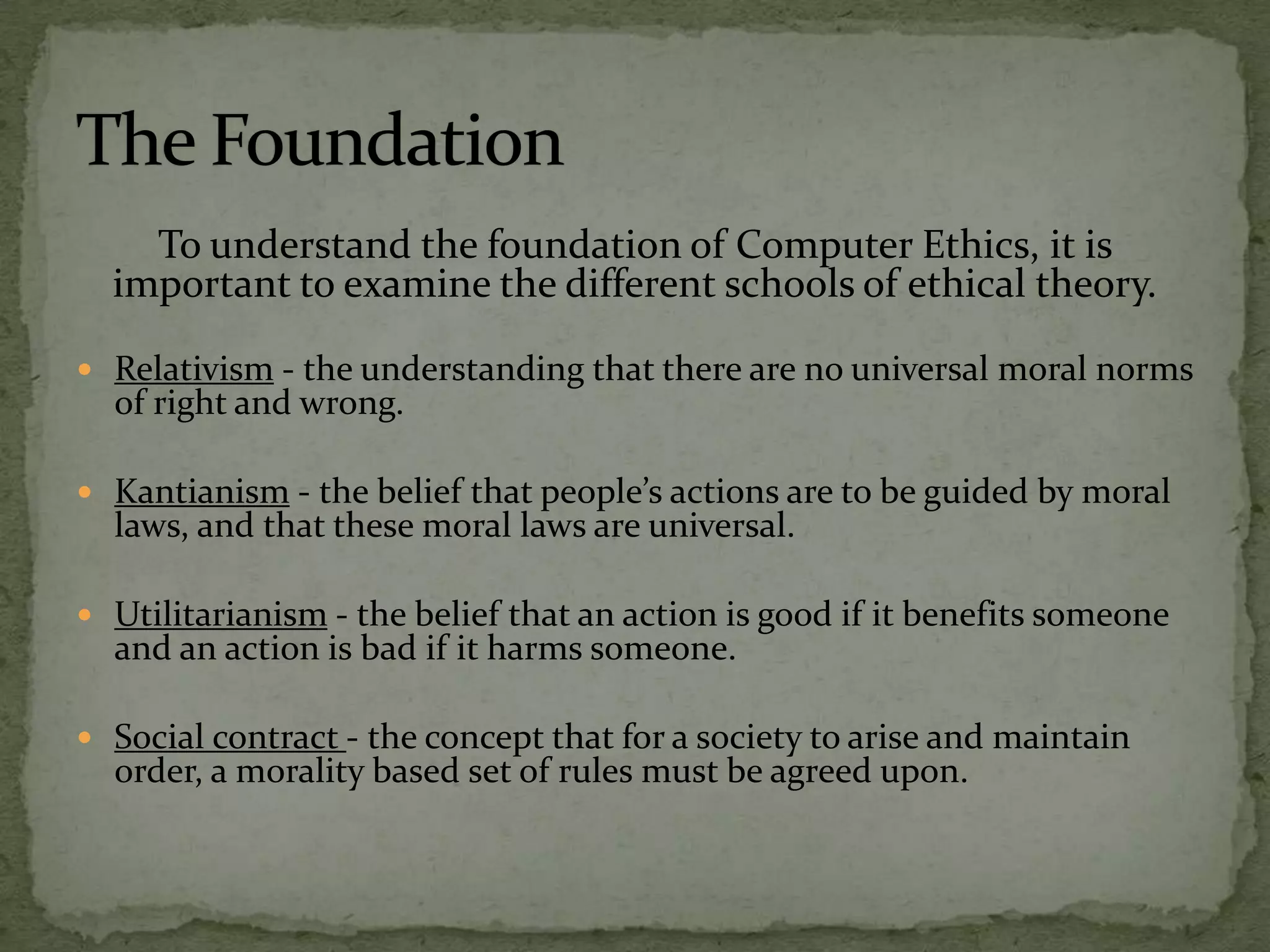 PPT Lab Assignment - Computers - Computer Ethics | PPT