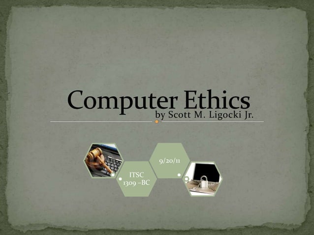 PPT Lab Assignment - Computers - Computer Ethics | PPT