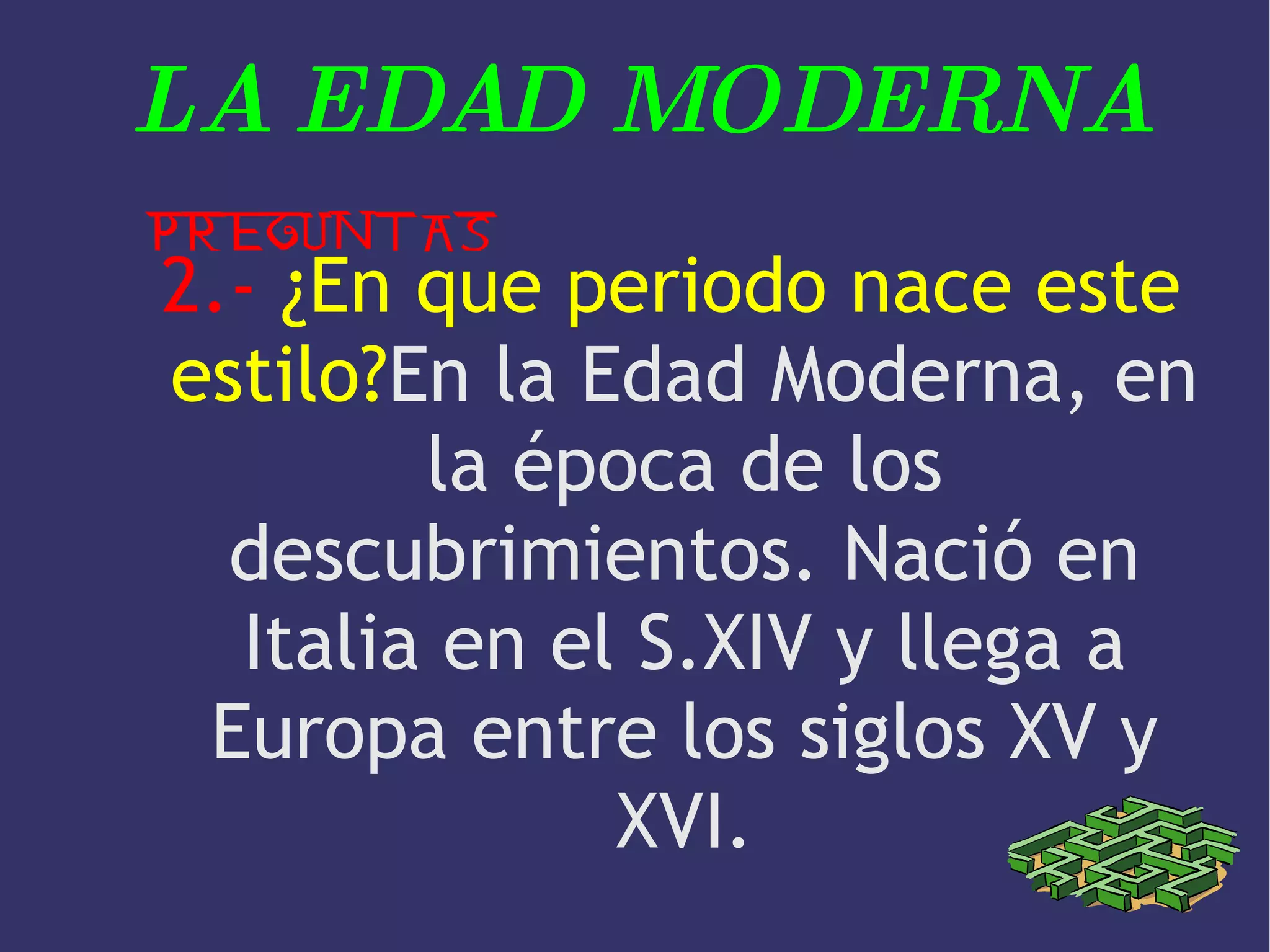 Power point la edad moderna en grupo | PPT