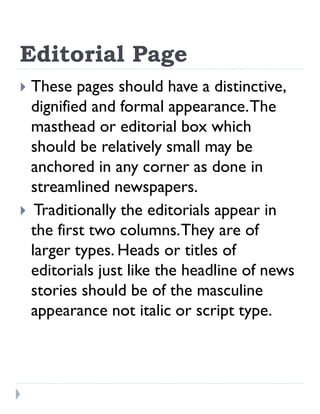 Journalism - Newspaper | PPTX