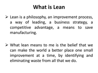 Power point lean | PPT
