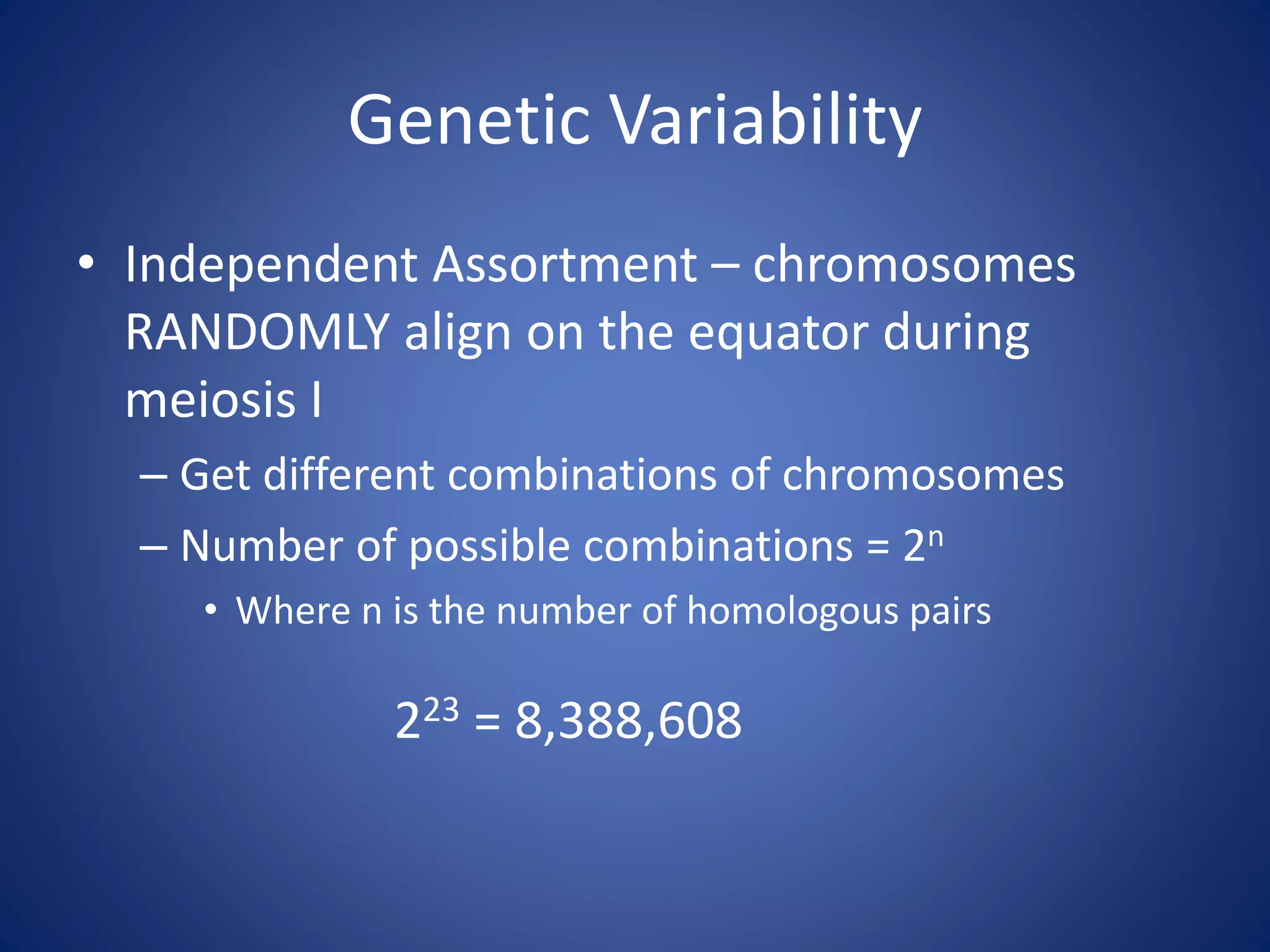 DNA Replication, Mitosis, meiosis, and the Cell Cycle | PPTX