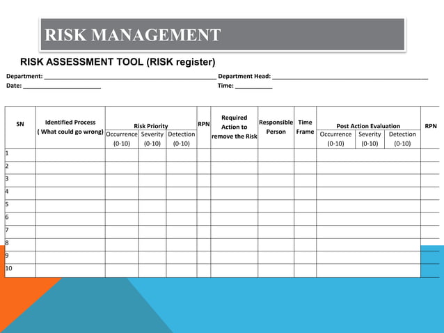 POWERPOINT LECTURE Overview of Risk Management, Root Cause Analysis.pptx