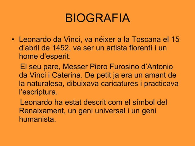 Powerpoint leonardo da vinci | PPT
