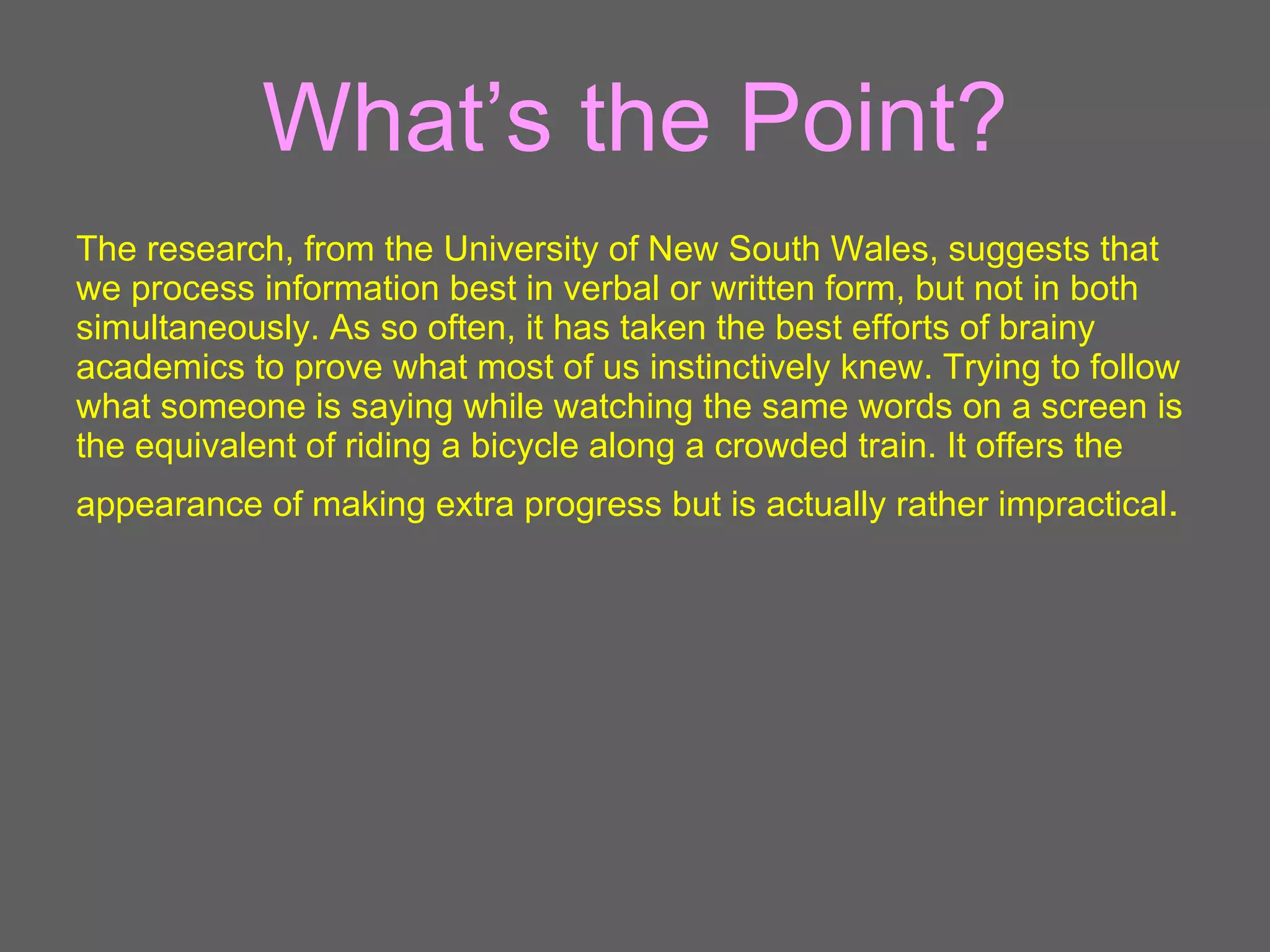 Power Pointless | PPT
