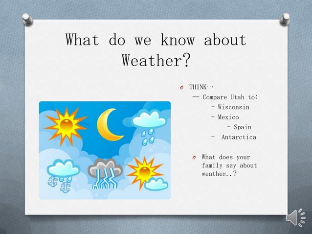 3rd grade weather lesson | PPSX | Weather | Science