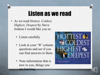 3rd grade weather lesson | PPSX