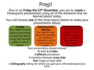 Powerpoint Year 7 | PPTX