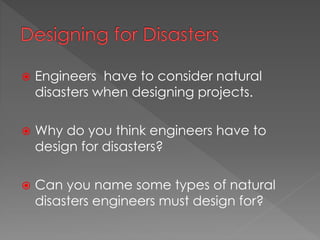 Designing for Disasters | PPTX