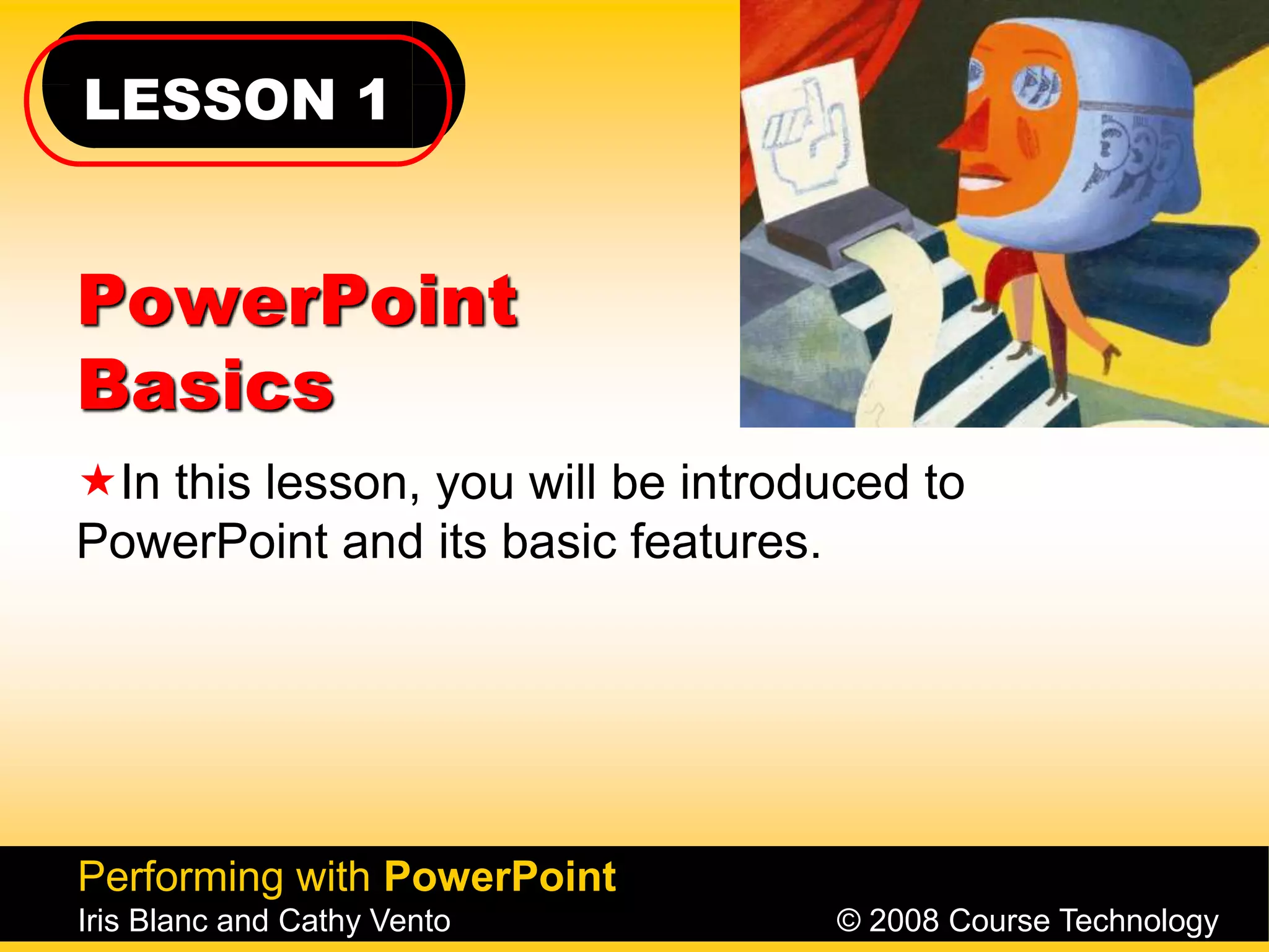 Power point lesson 1 | PPTX