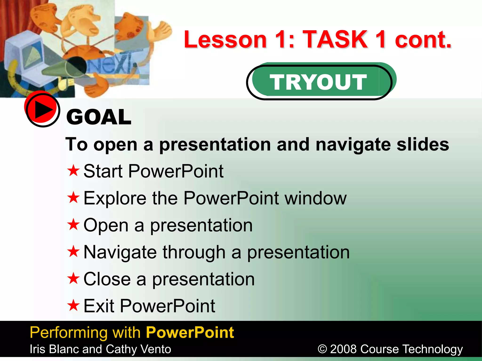 Power point lesson 1 | PPTX
