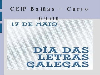Power Point Letras Galegas'10 | PPT