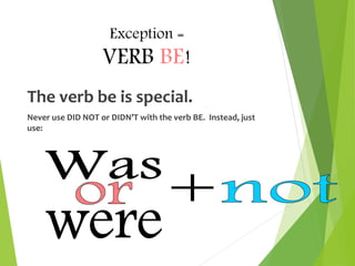 The simple past tense | PPT