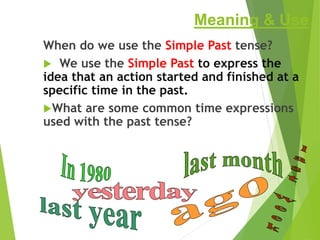 The simple past tense | PPT