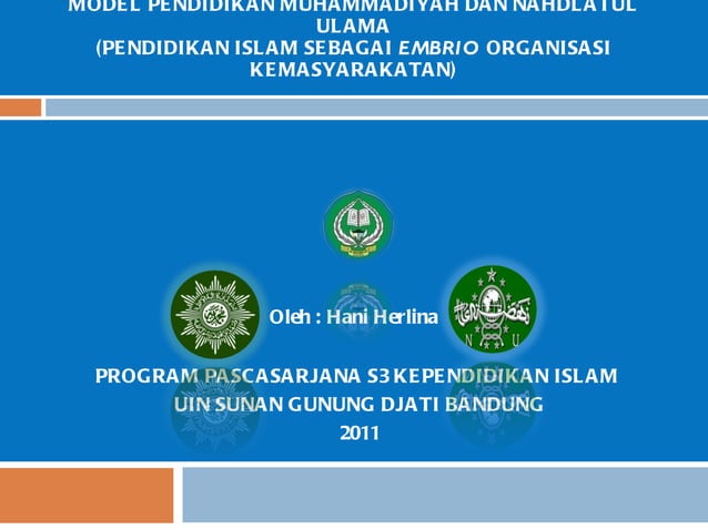 Power point makalah muhammadiyah dan nu | PPT