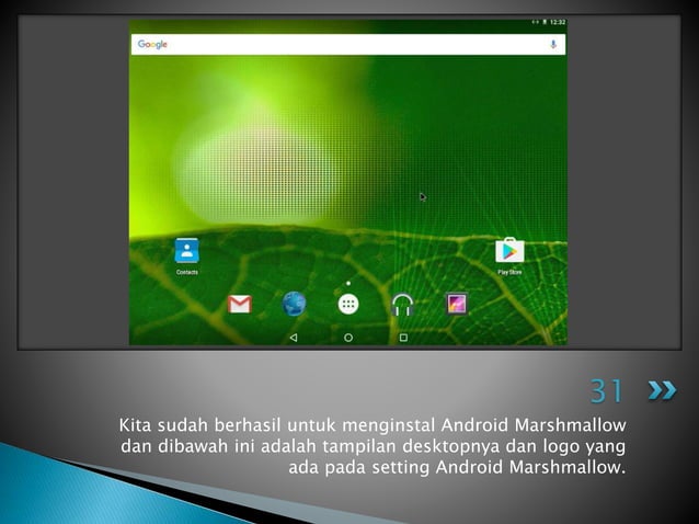 Instalasi Android 6.0 "Marshmallow" | PPT