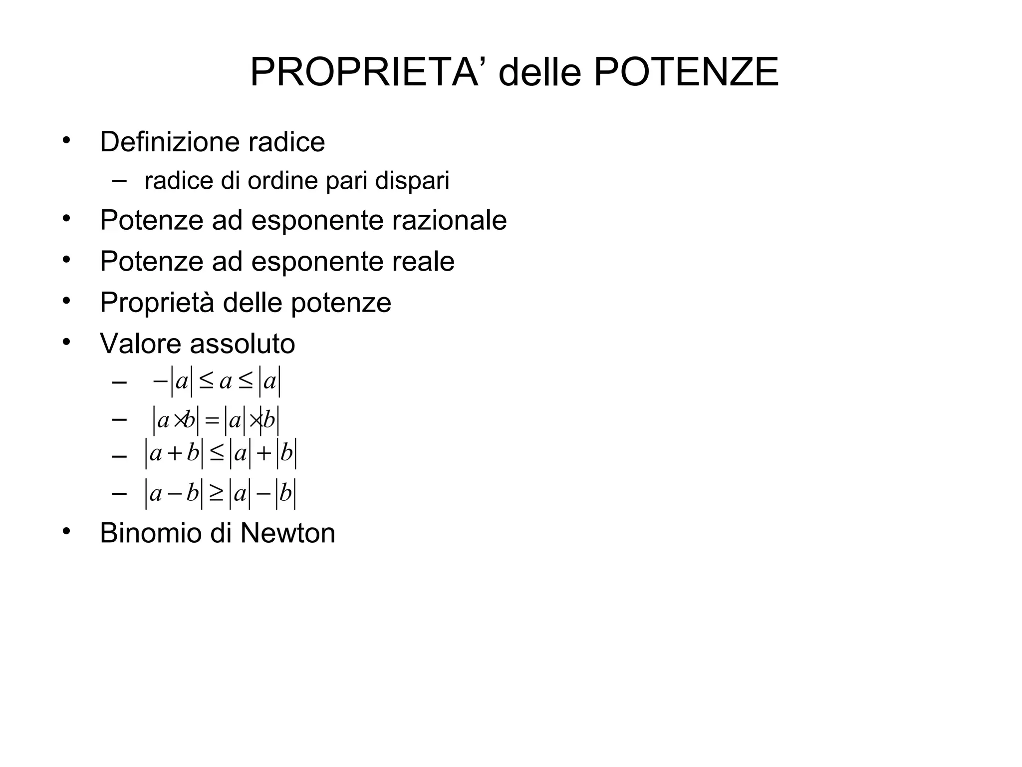 Powerpoint matematica | PPT