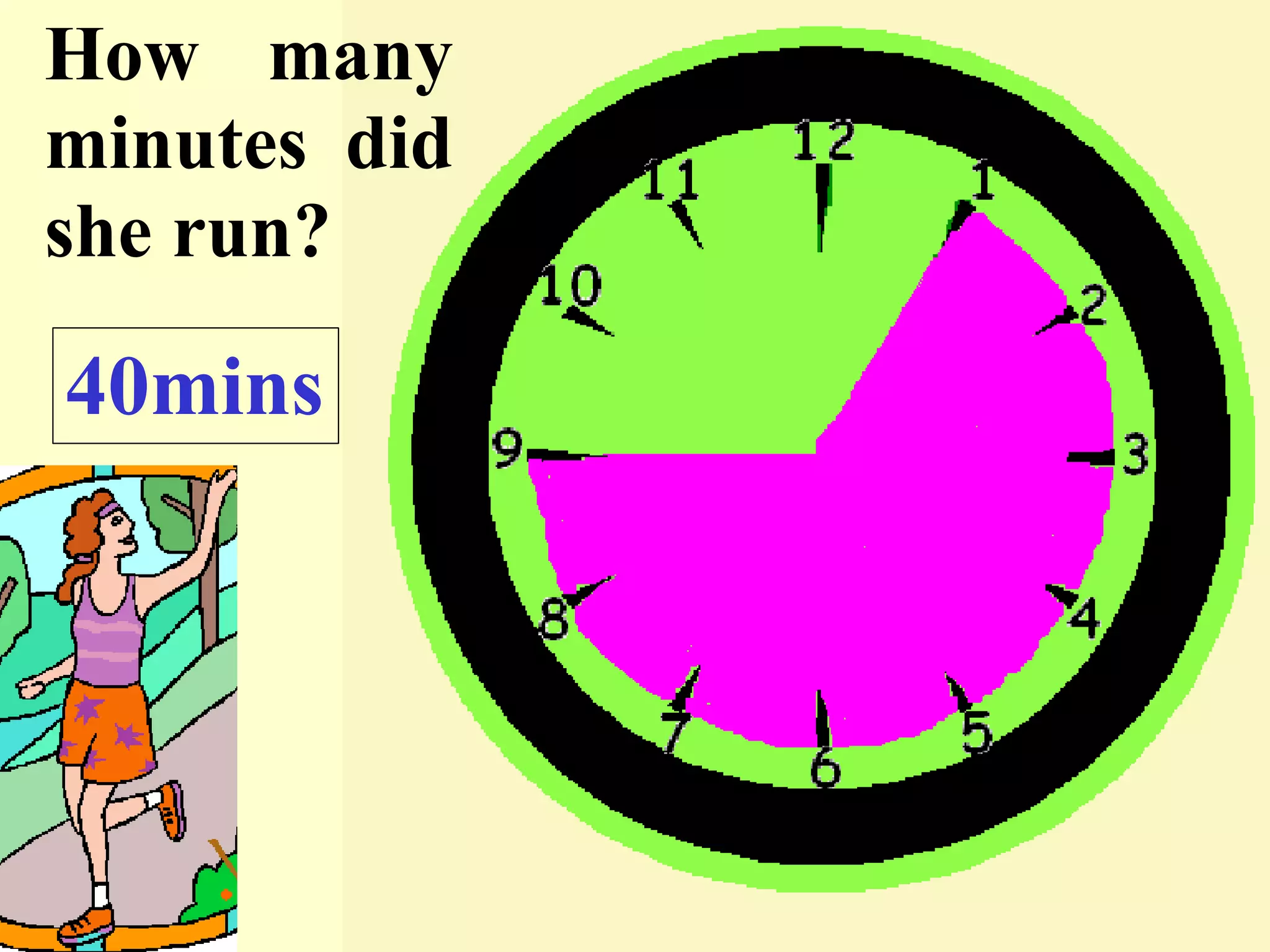 Powerpoint Maths Time 5minute Intervals | PPT