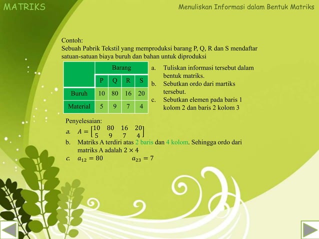 Power point matriks 2019 | PPT
