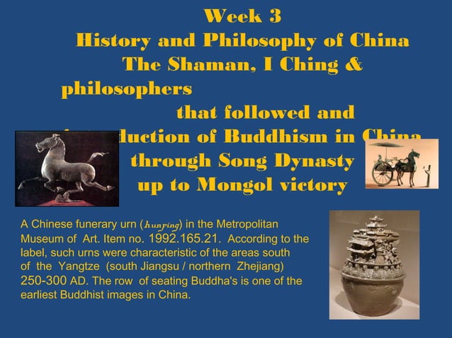 History and Philosophy of China - The Shaman, I Ching and phliosopherss ...