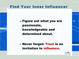 Trust and Influence | PPT