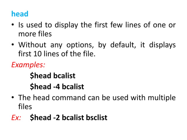 PowerPoint_merge.ppt on unix programming | PPT