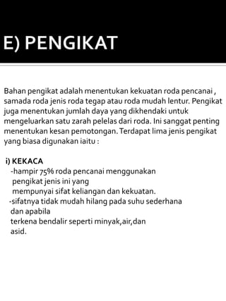 Power point mesin mencanai | PPTX