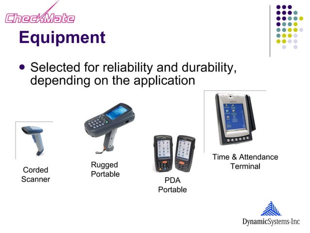 Checkmate manufacturing barcode system | PPT
