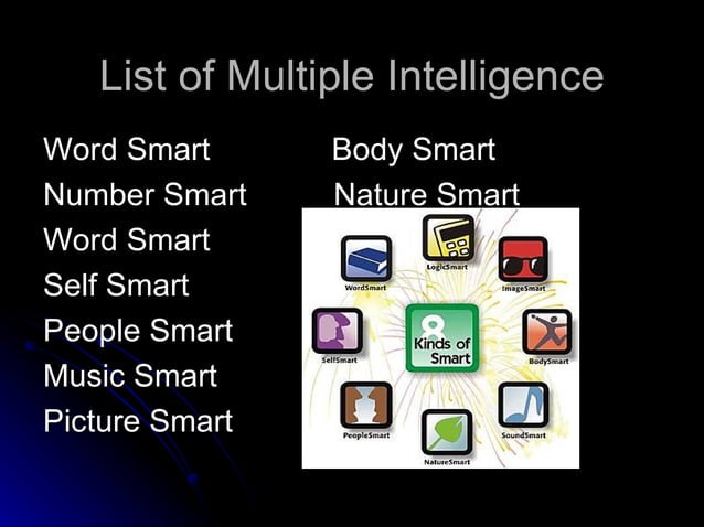 Multiple Intelligences | PPT