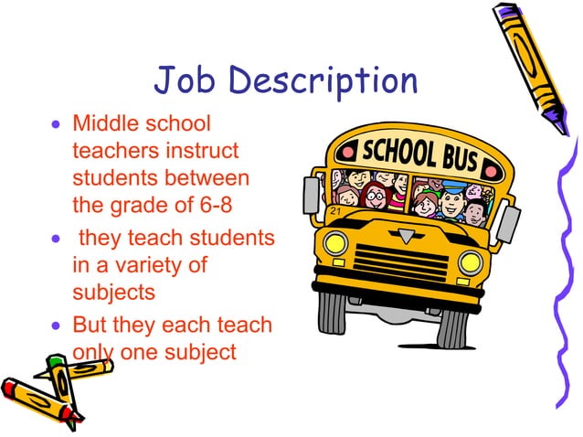 Power Point Middle School Teacher | PPT