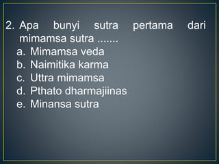 Power point mimamsa | PPTX