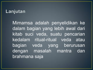 Power point mimamsa | PPTX