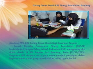 Rumah Bersalin Cuma-cuma (RBC) Sinergi Foundation Bandung | PPT