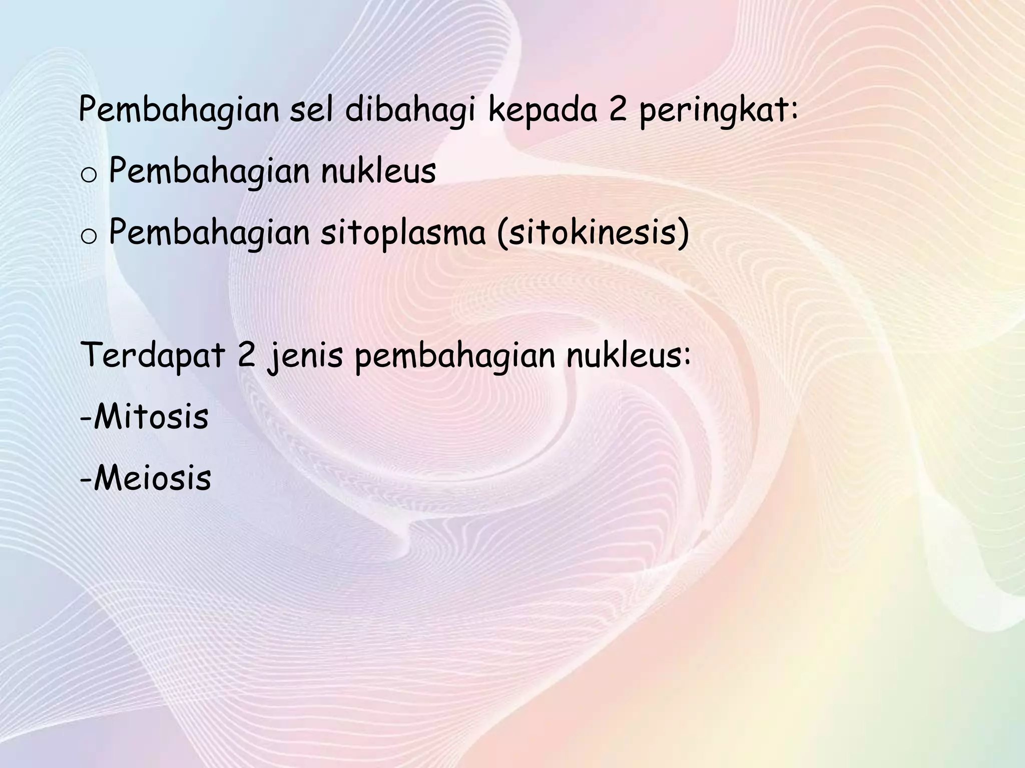 5 1 Mitosis Tingkatan 4 Pptx