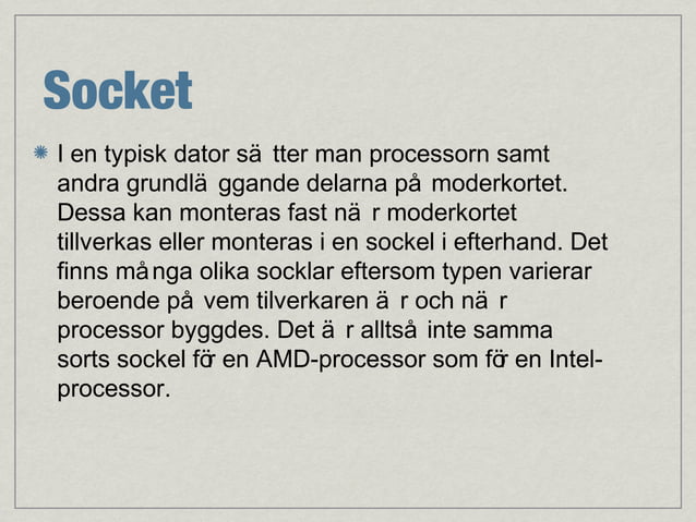 Powerpoint moderkort | PPT