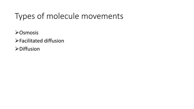 Power point molecule movement | PPTX