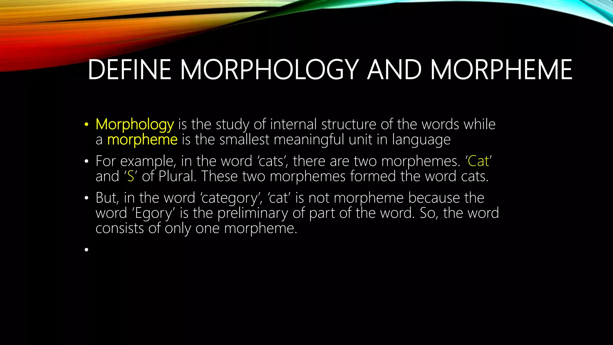 Power point _morphology | PPTX