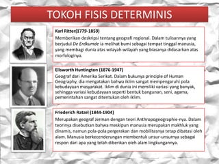 Fisis Determinis v Posibilisme - PPT MPG | PPTX