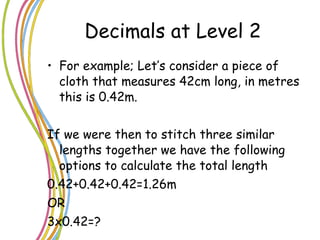 Powerpoint Multiplication Of Decimals L2 | PPT