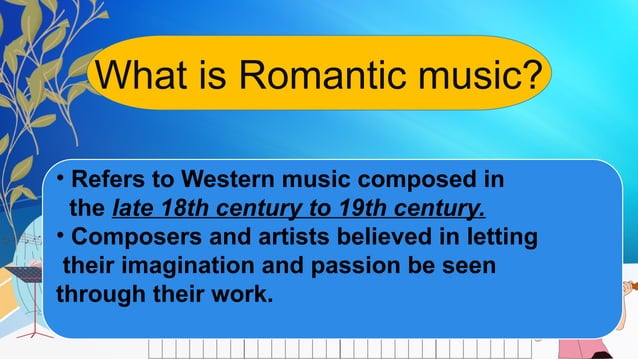 POWERPOINT MUSIC 9.pptx Romantic Period. | PPT
