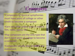 Musical Careers | PPTX