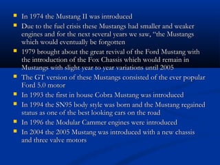 Power point mustang | PPT
