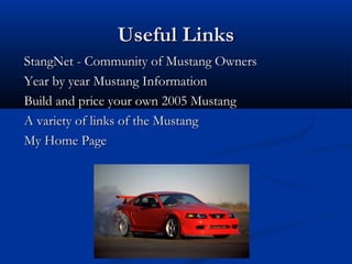 Power point mustang | PPT
