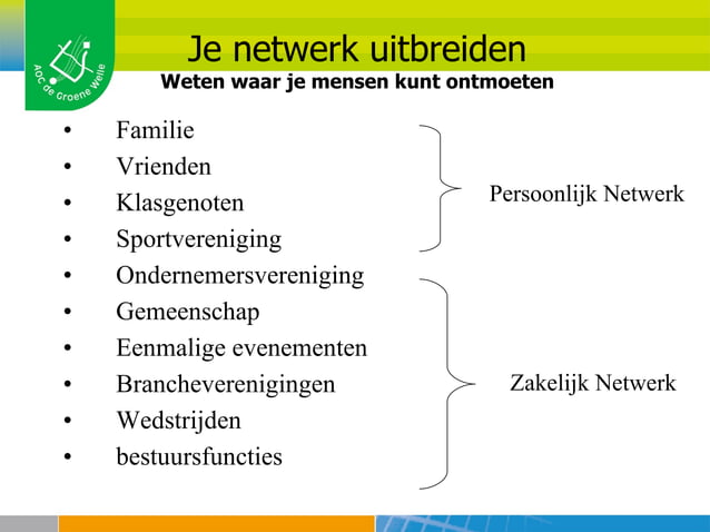 Powerpoint Netwerken Is Net Werken | PPT