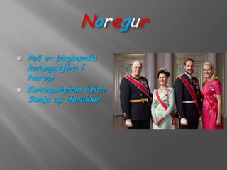 Power Point Noregur | PPTX