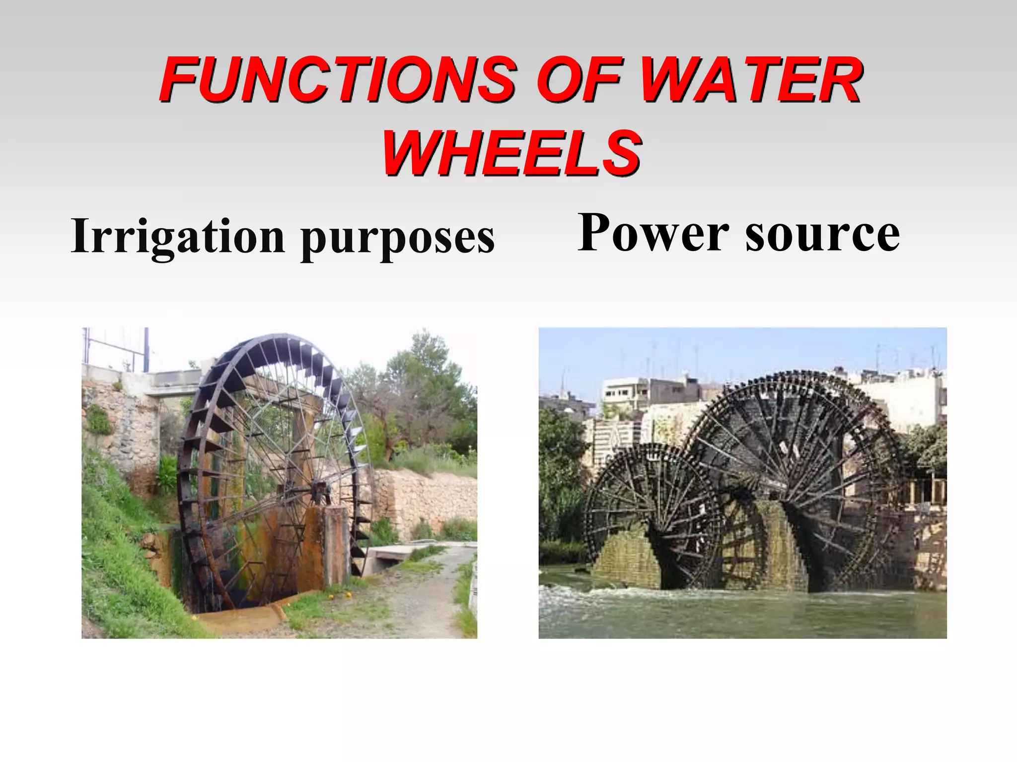 Waterwheel | PPTX